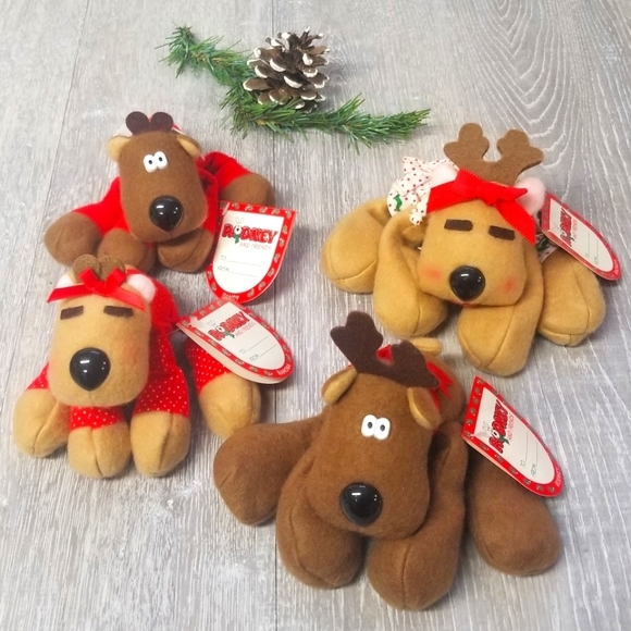 Hallmark | Holiday | Vintage Rodney Reindeer Set | Poshmark